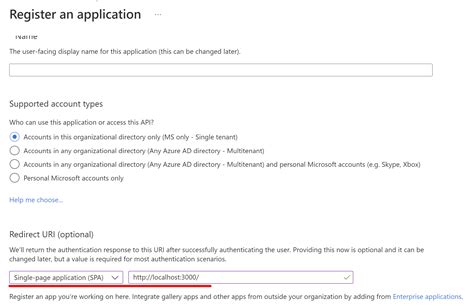 Azure Ad Example Javascript Spa Error That It Wants A Clientsecret