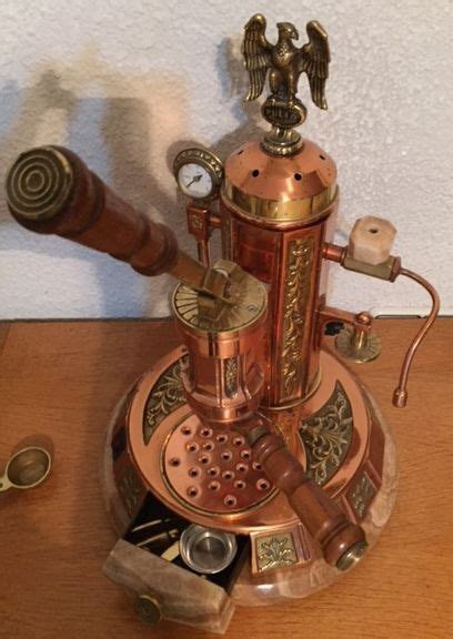 Vintage Coffee Grinder on Wooden Table