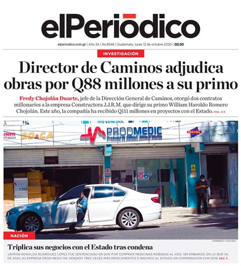 Guatemala El Periódico deja de imprimirse y apuesta al digital