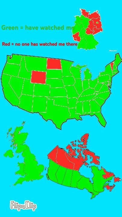 Map Of Places People Have Watched Me Fyp Shorts Viral Mapper Youtube