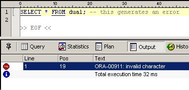Oracle Forward Slash In SQL Plus Take 2 CodeProject