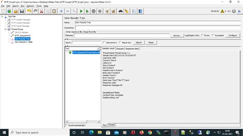 Jmeter Ssh Sftp Sampler Stack Overflow
