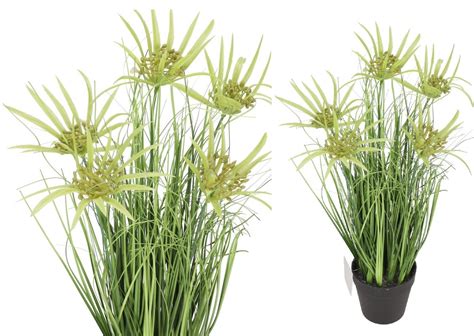 Trawa W Doniczce Sztuczna Roślina Kwiaty 47cm Inny producent Sklep