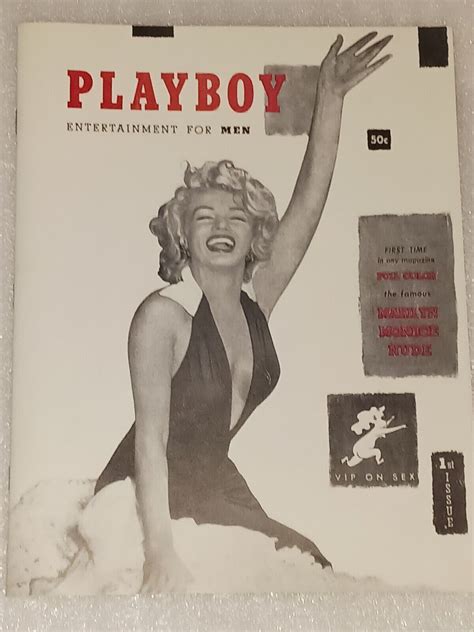 Mavin Playboy First Issue 1953 Marilyn Monroe Hugh Hefner 1st Issue