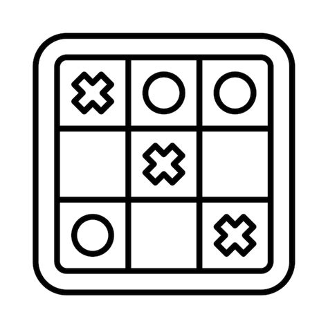 Premium Vector Three In A Row Line Illustration