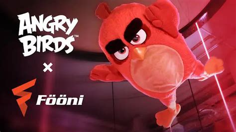 کارتون انگری بردز با داستان پرواز رد در فونی