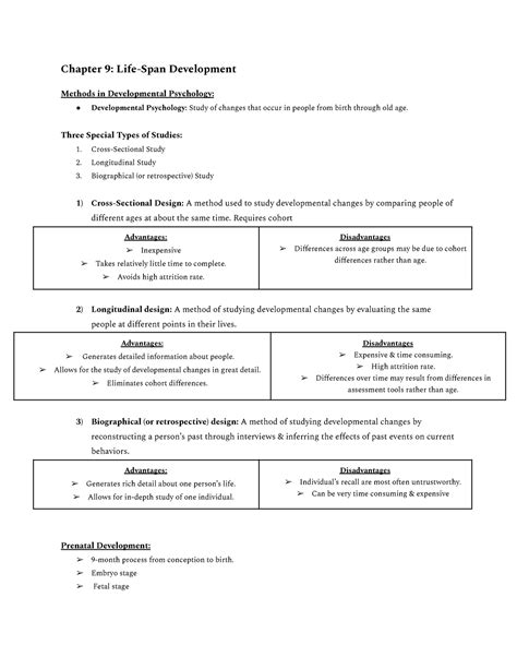 Psychology Notes 3 These Are From The Lecture Slides Of Chapter 9