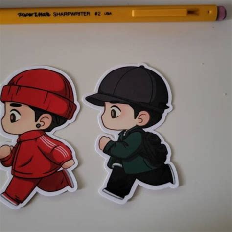 Semantic Error Running Chibi Stickers Etsy