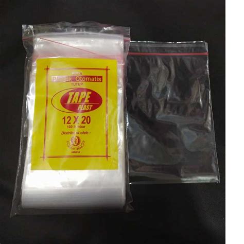 Jual Plastik Klip 12x20 Cm Isi 100pcs Tidak Terikat Pada Merk