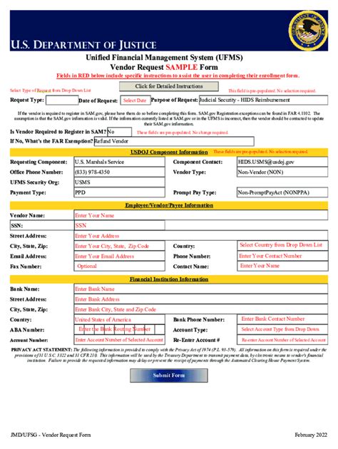 fillable online vendor request hids pdf fax email print pdffiller