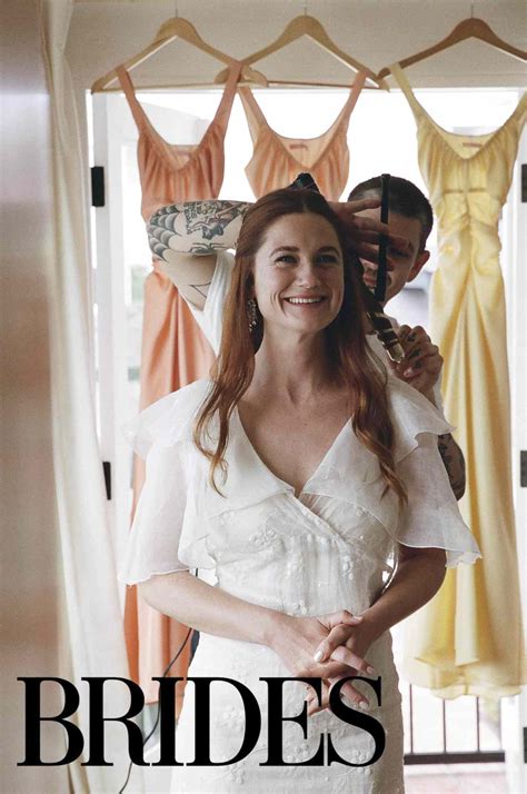 Harry Potter Star Bonnie Wright On Her Vintage Wedding Dress