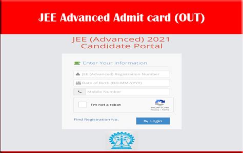 JEE Advanced Admit Card SOON Exam Date Download Hall Ticket Online