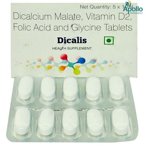 Dicalis Tablet 10 S Price Uses Side Effects Composition Apollo