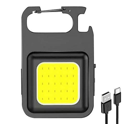 Lámpara Linterna Portátil Cob Led Pocket Work Light Para Camping Pesca