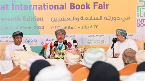 وكيل الثقافة جنوب الباطنة ضيف شرف معرض مسقط الدولي للكتاب في نسخته