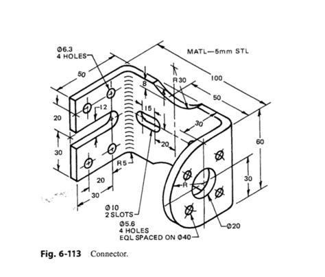 Solved Autocad Class Work Sectioning And Orthographic
