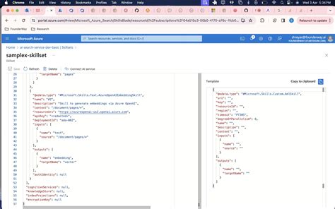 Artificial Intelligence Troubleshooting Azure Search Embedding Data