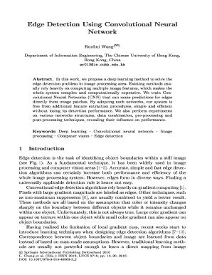 Fillable Online Edge Detection Using Convolutional Neural Fax Email Print PdfFiller