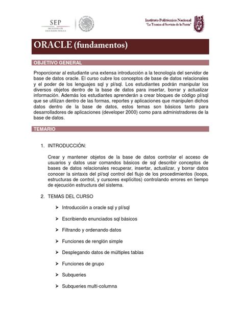 oracle fundamentos pdf