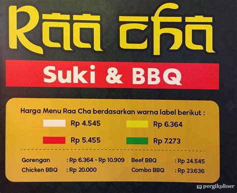 Selalu Diperbarui Menu Raa Cha Kelapa Gading