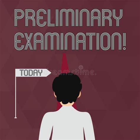 Writing Note Showing Preliminary Examination Business Photo Showcasing