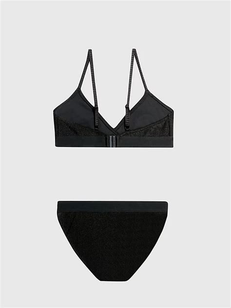 Girls Triangle Bikini Set Intense Power Calvin Klein® Ky0ky00051beh