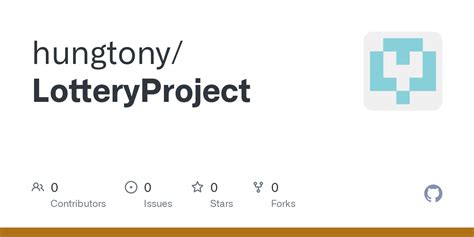 GitHub Hungtony LotteryProject
