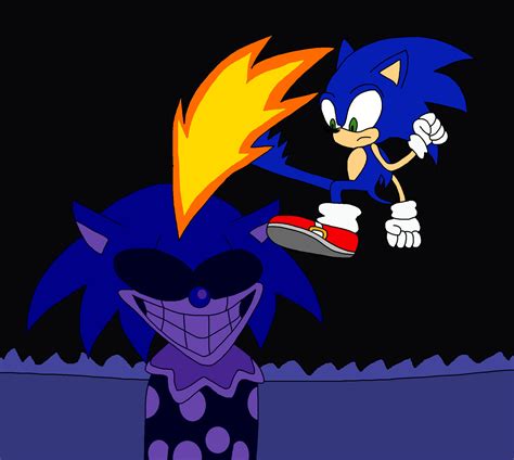 Sonic The Hedgehog Vs Majin The Clown By Richsquid1996 On Deviantart