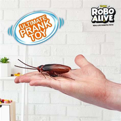 Robo Alive Crawling Cockroach Battery Powered Robotic Toy By Zuru