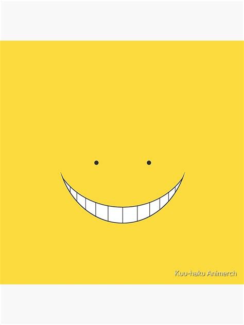 Koro Sensei Smile Assasination Classroom Pin For Sale By Kuu Haku Redbubble