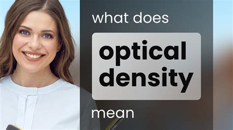Optical Density Definition Physics Classroom At Andrea Rumfelt Blog