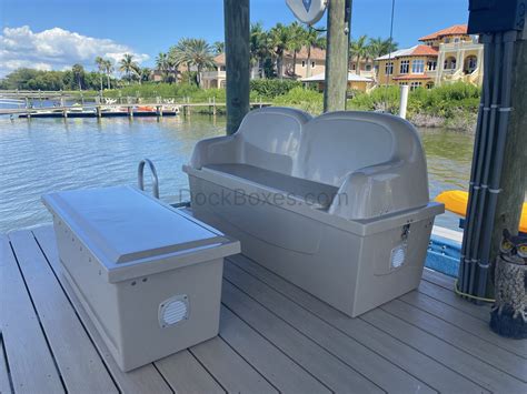 Dock Box Model Ls1 Lounger Dock Boxes