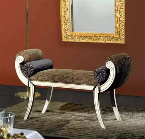 Jvmoebel Bank Klassische Bank Designer Luxus Sitzbank Polster Textil