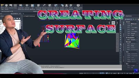 Part 2 Creating Surface Civil 3d Tutorial Youtube