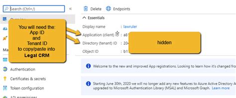Setting Up The Legal Crm Microsoft Office 365 Api Integration For It