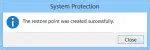 Create System Restore Point Restore Computer Windows 11
