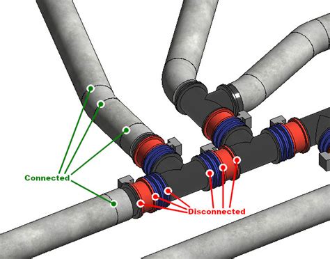 solved how to connect two mep elements without duct or pipe