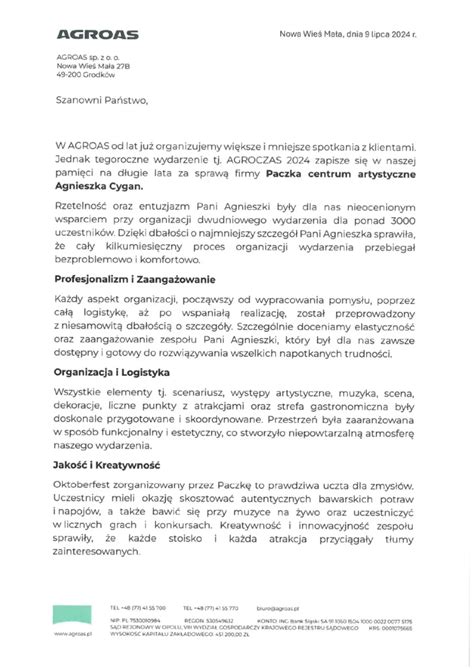 Paczka Events Opinie