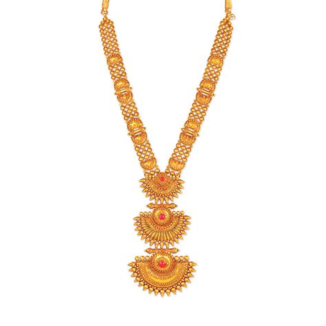 Buy Timeless Stunning Gold Necklace Set At Best Price Tanishq US