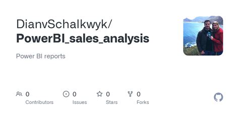 GitHub DianvSchalkwyk PowerBI Sales Analysis Power BI Reports