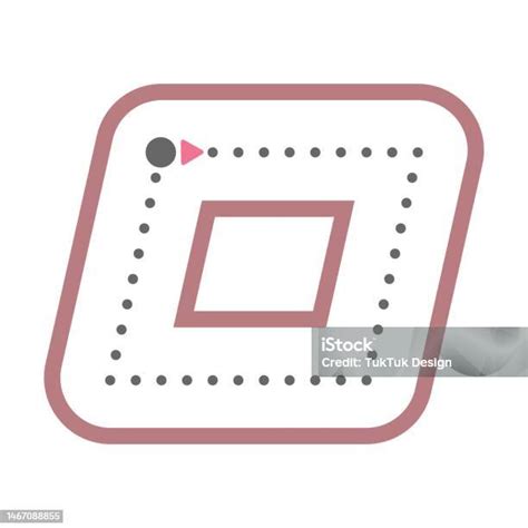 수학 그리기 연습을 위한 유치원 및 유치원 학교 아이들을 위한 추적 선을 위한 점선 평행사변형 모양 교습에 대한 스톡 벡터 아트 및 기타 이미지 Istock