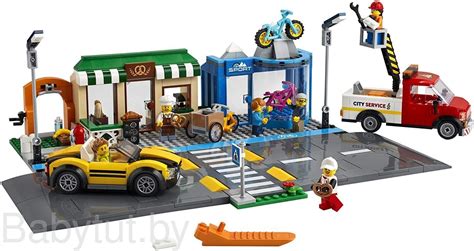 Лего, LEGO City Торговая улица 60306 купить в Минске в интернет ...