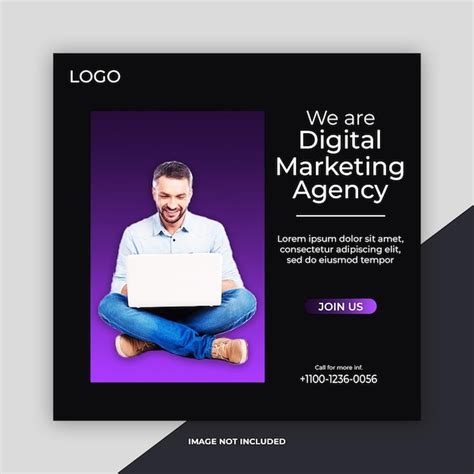 Premium Psd Psd Digital Marketing Agency Social Media Banner And