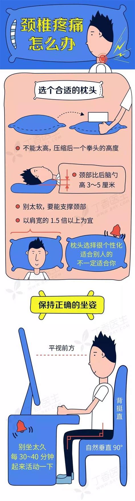 颈椎不好，脖子疼？丁香医生支招，4 个小妙招用起来！低头