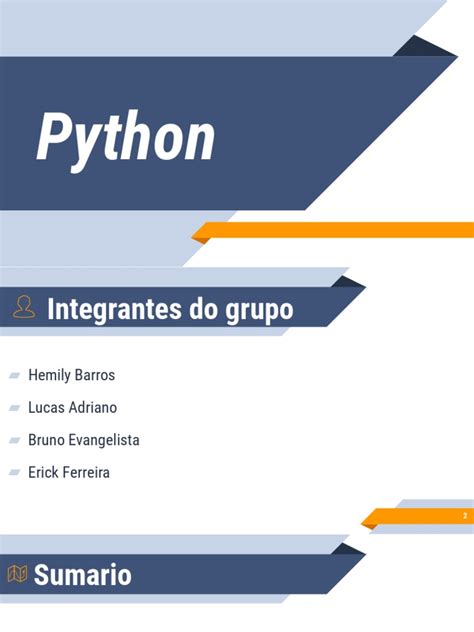 Slide Python Pdf Python Linguagem De Programação Linguagem De