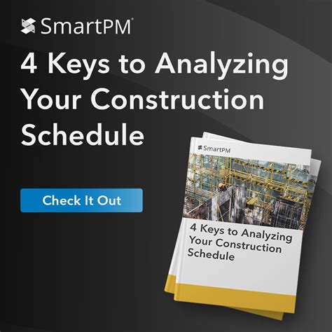 4 Keys To Construction Schedule Analysis Smartpm Technologies Inc