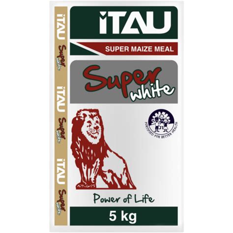 Itau Super White Maize Meal 5kg Porridge Maize Meal And Pap