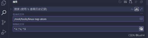 vscode 全局搜索的用法： csdn博客