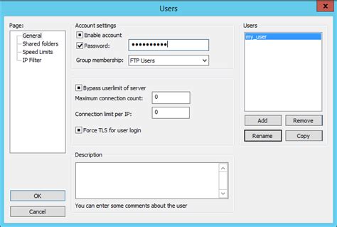 configuring filezilla server for ftps on windows server