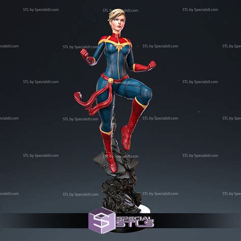 Captain Marvel Various Pose Specialstl